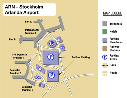 Arlanda Airport Car Hire | Stockholm Airport Car Hire ARN